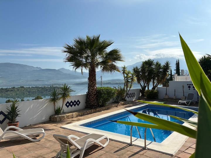 Private Pool Villa With Lake & Mountain Views - Spain