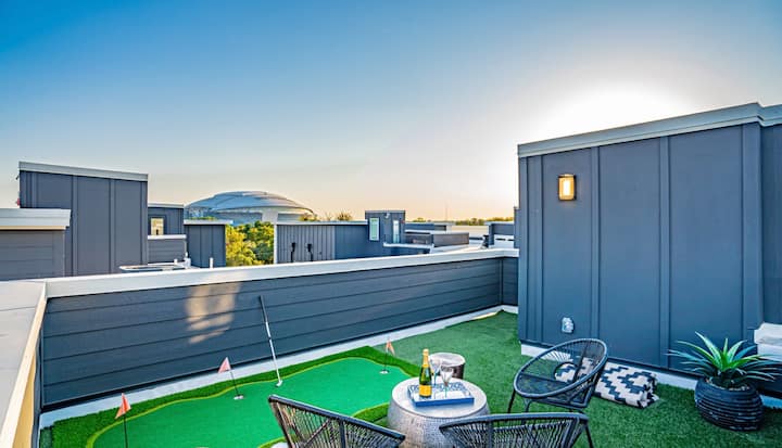 Walk To Fifa Stadium : Private Rooftop Patio - Arlington, TX