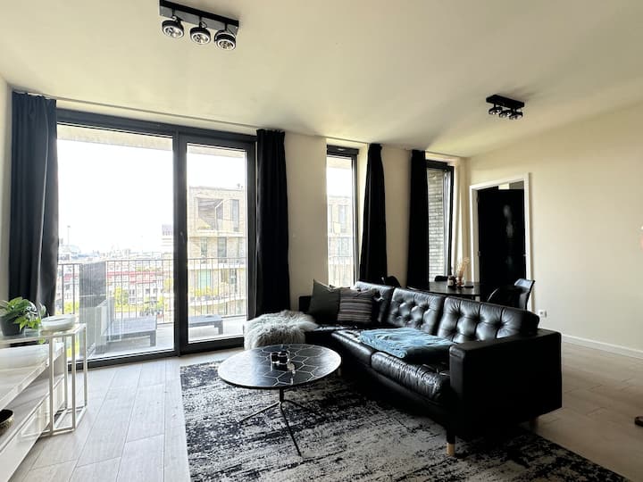 Stijlvol Appartement Met Terras Op Het Eilandje - Antwerpen