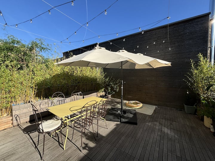 Magnifique Duplex, Résidence Arborée, Ligne 11 - Les Lilas