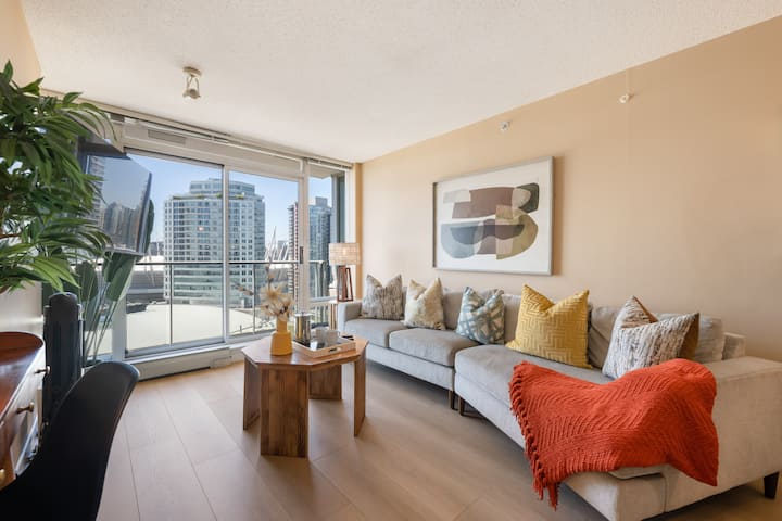 Rogers Arena High Floor 1 Bed/pool/gym/hottub/park - Vancouver