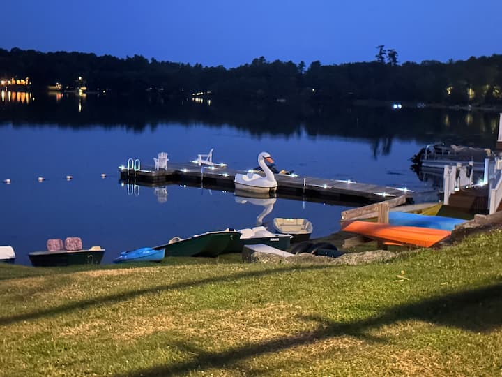 Lakeview Duplex Cabin, Grill & Chill At The Lake! - Narrowsburg, NY