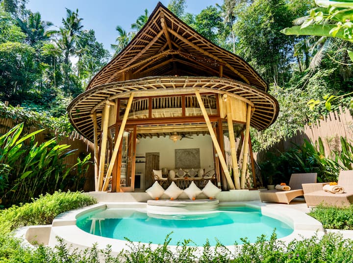 Bambu Cinta | 2br Luxury Bamboo Eco Villa - Indonesia