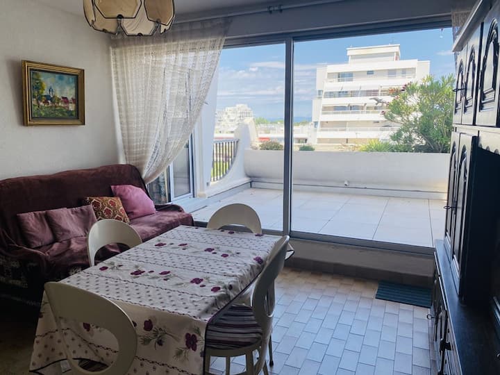 Appartement Charmant, Vue Panoramique Au Centre - La Grande-Motte