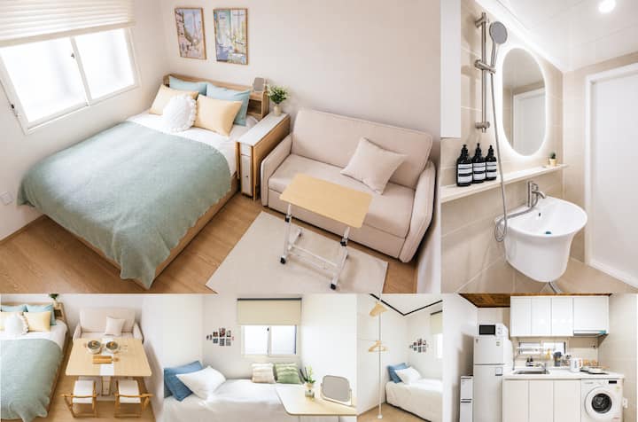[New Open]무료주차·역세권[5분] | 포근한 하얀 스테이 - Myeong-dong