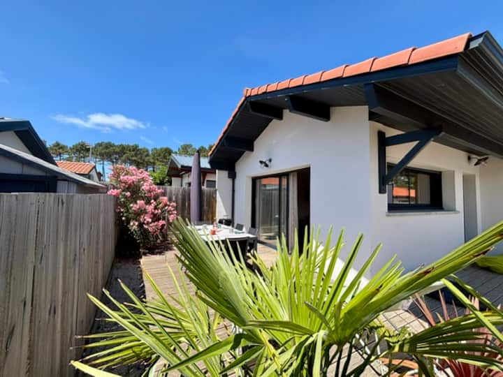 Maison Cosy Plein Pied Océan à Pied Ou Vélo 4p - Mimizan