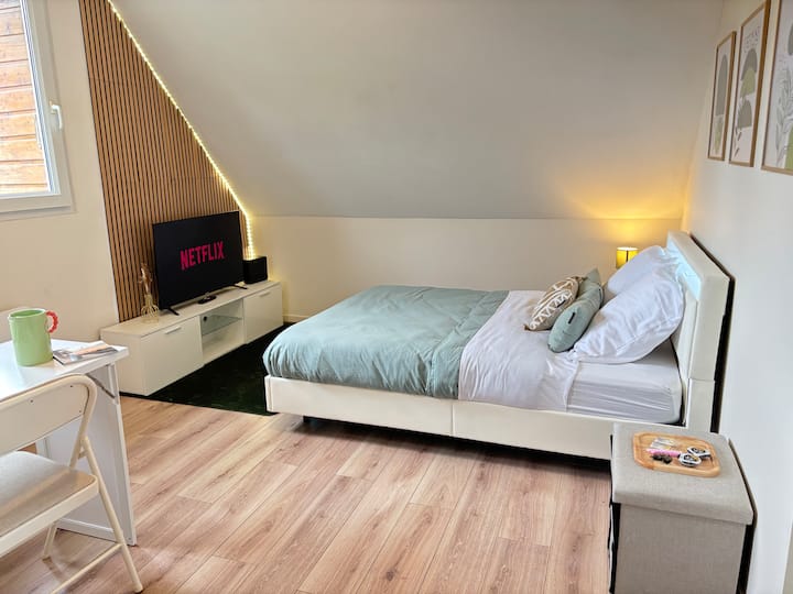 Studio Centre-ville Calme Wifi Arrêt De Bus - Pau