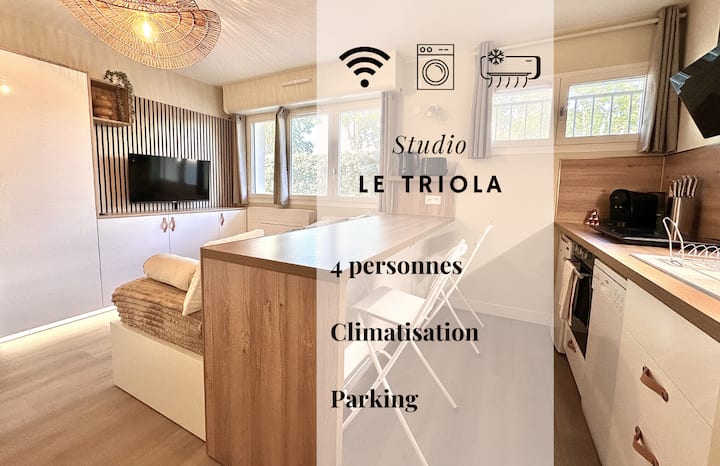 135 - Le Triola - 4 Pers, Parking, Clim - Montpellier