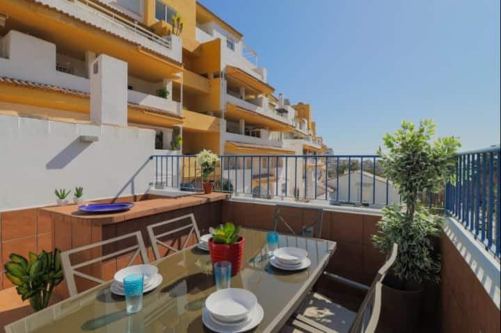 Estrella Del Mar, Piscina, Terrazas, 3 Dormitorios - 베날마데나