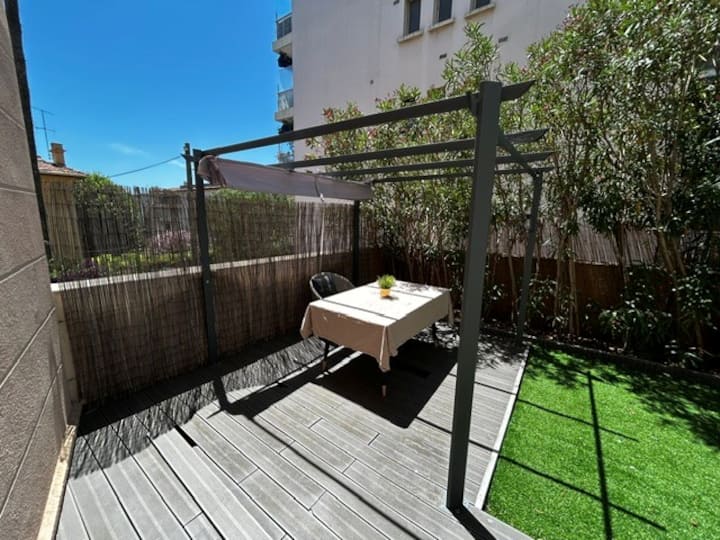 Beautiful Flat With Garden And Terrace - Le Cannet