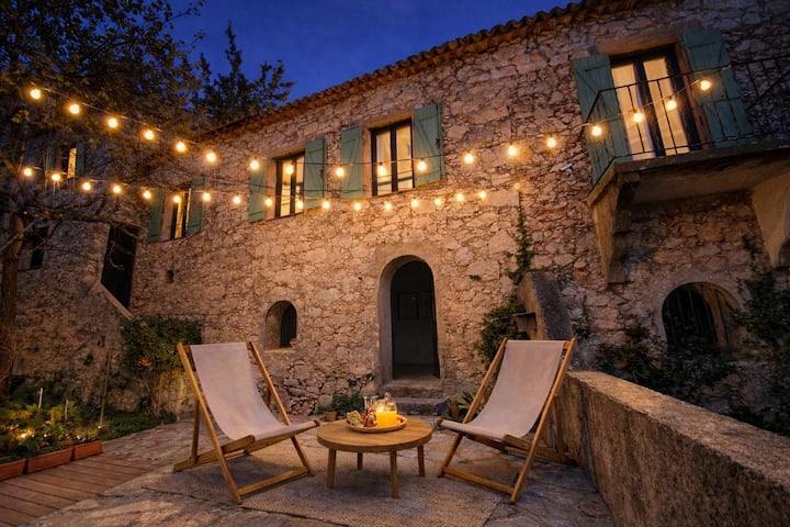 Superbe Maison En Pierre La Turbie - La Turbie
