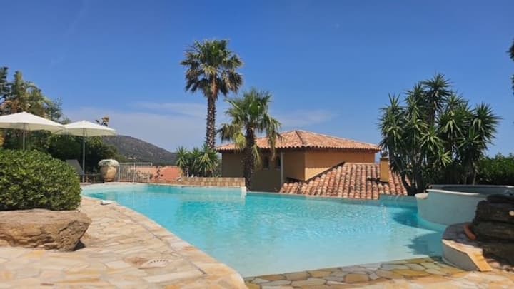 Villa Familiale Piscine Jacuzzi Vue Mer - Hyères