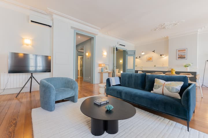 Appartement Luxe 3 Chambres - Clim & Centre Ville - Bordeaux