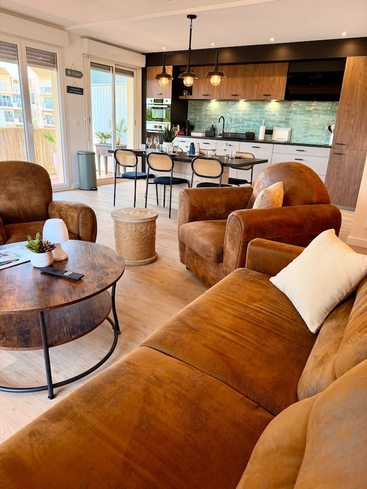 Bel Appartement T3 Climatisé Proche Plage - Fréjus