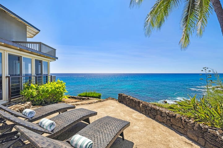 *New* Oceanfront 4 Bed Sleep 14 Ac 4.5 Bath - Kauai, HI