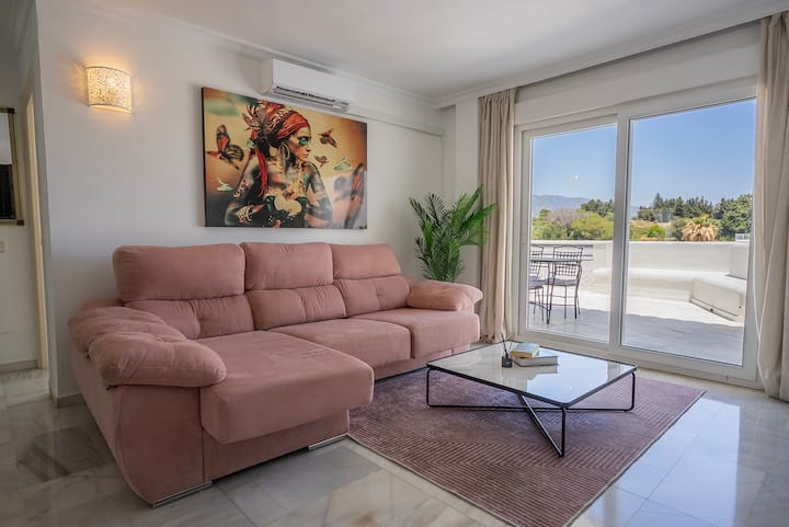 Marbella Banus Suites - Banús Huge Outdoor Terrace - Marbella