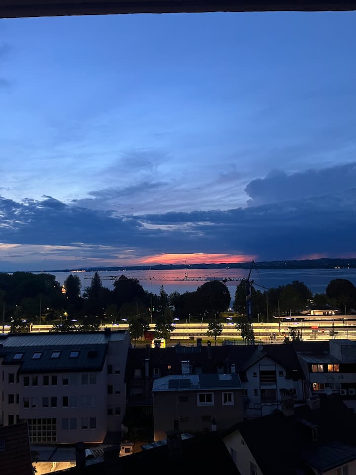 Sky-high View Over Lake Constance | Centre Bregenz - Bregenz