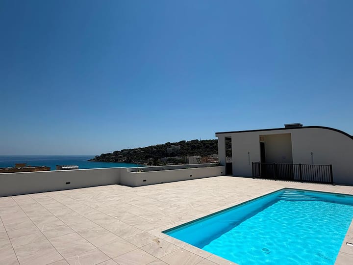 New 2-bedroom Apt With Sea View And Large Terrace - Menton