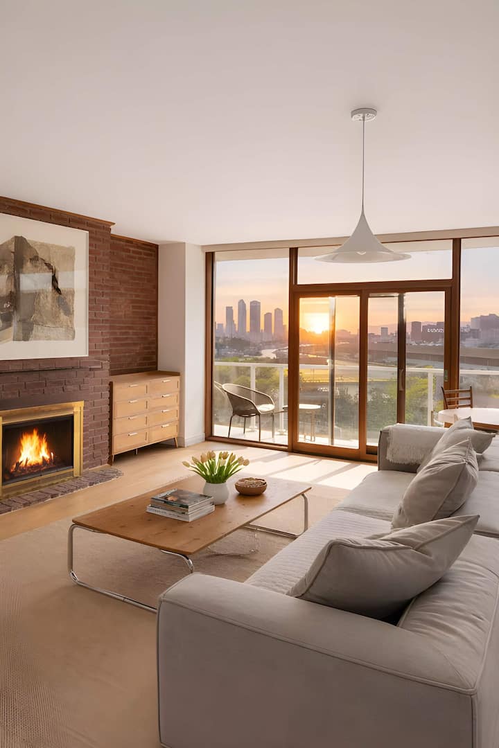 Lux Apt W/ Nyc Skyline Views & Fast Transit! - Union City, NJ