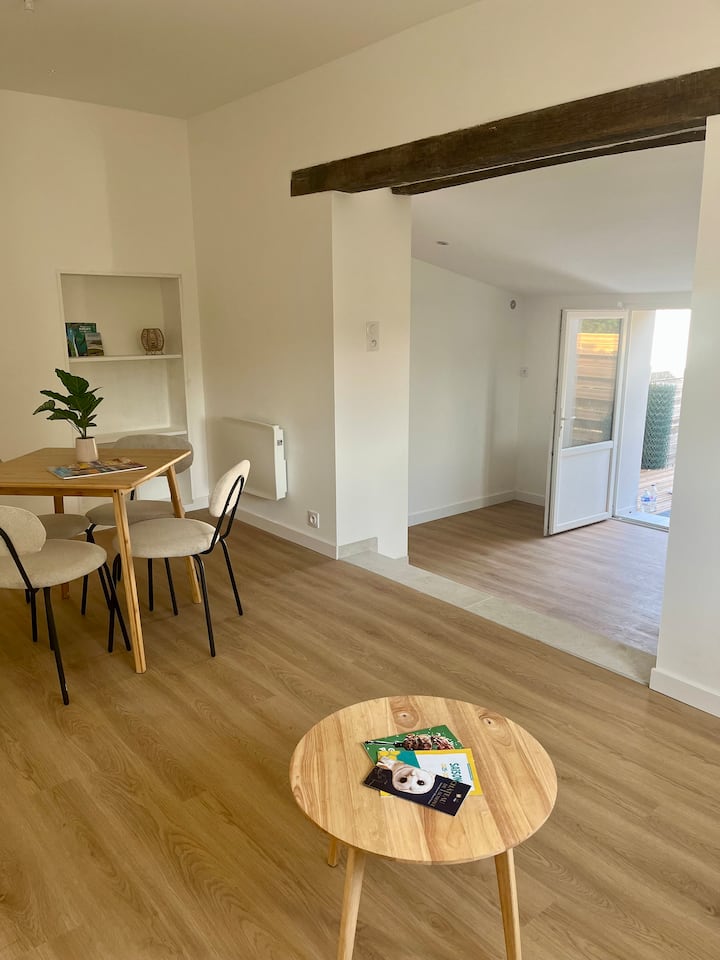 Maison Cosy Rénovée, Calme Et Centrale - Saint-Vincent-sur-Jard