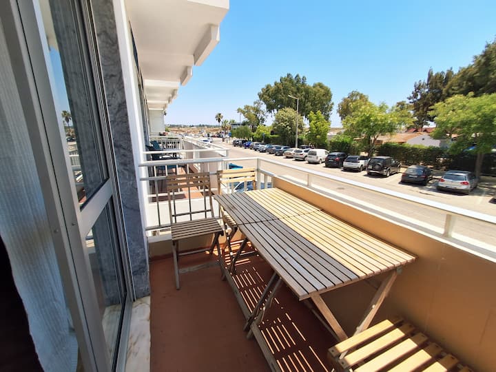First Line Fuseta Balcony Beach View - Fuseta
