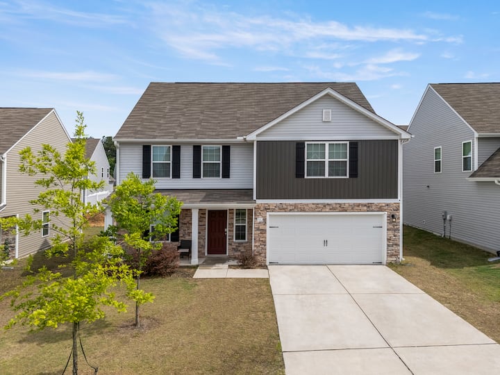5br House | King Bed | Garage | Indian Trail - Monroe, NC