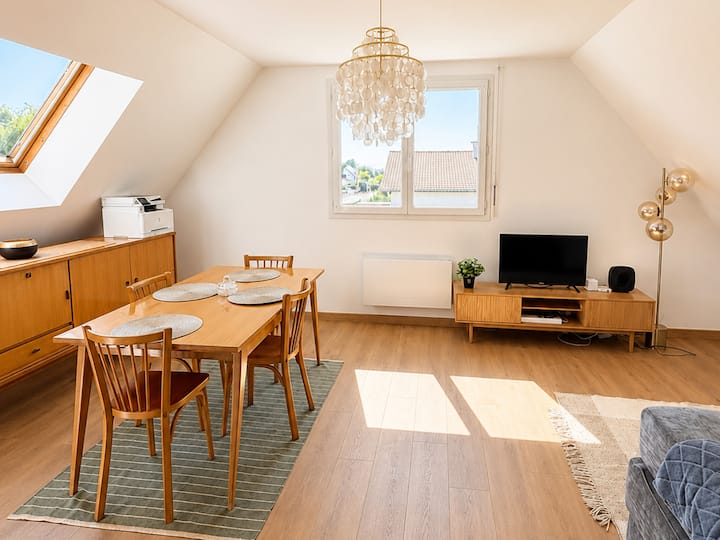 Appartement Spacieux En Campagne - 4 Pers. - Auberville