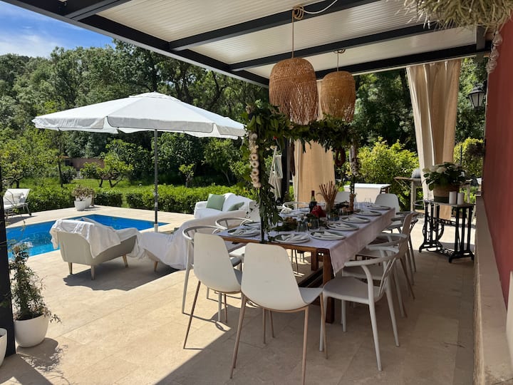 Peaceful Puigpunyent Retreat With Pool - Estellencs