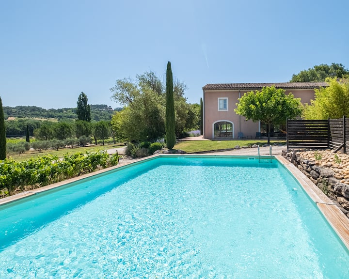 Maison Moderne Sur Un Domaine Viticole - 646 Rou - Roussillon