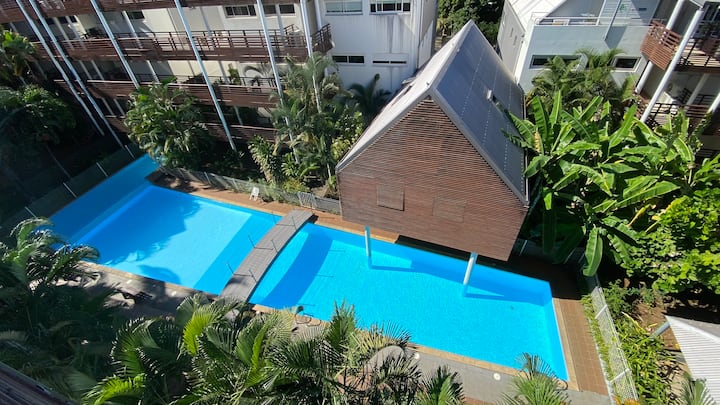 Appt "ÎLot Bohème" Piscine Et Vue Mer à St-pierre - Réunion