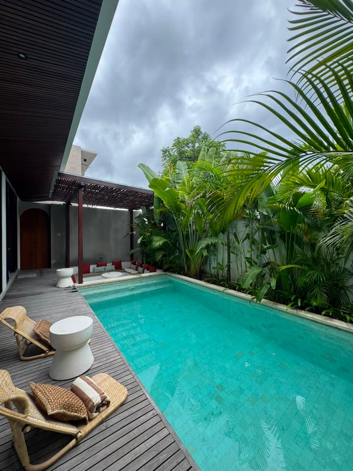 New Brand-3bedroom Mediterra Style At Sanur - Sanur