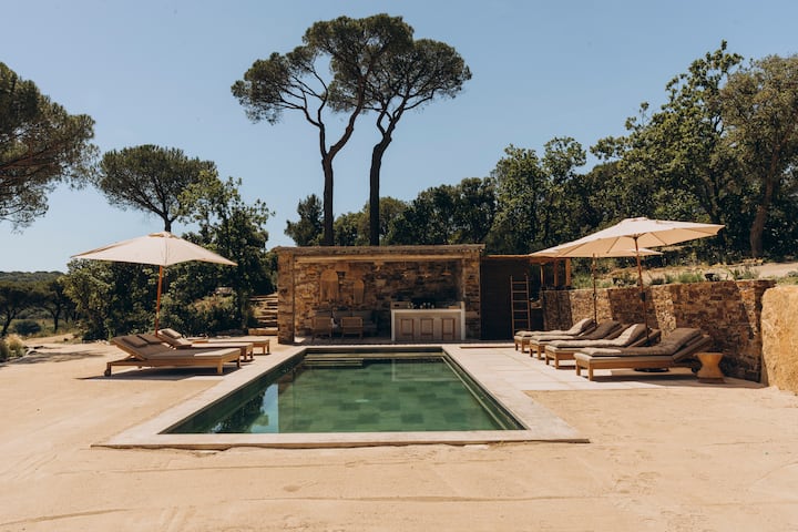 Villa Bohème Chic Vue Sur Pampelone - Ramatuelle