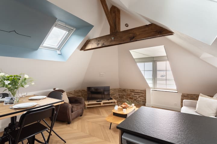 La Houle - Bel Appartement Avec Vue Mer - Cancale