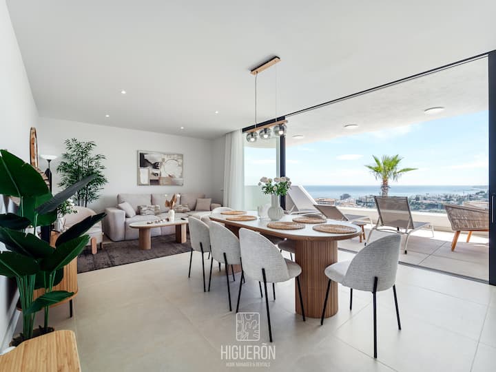 Higueronrentals Sunny Sea View Retreat - Fuengirola