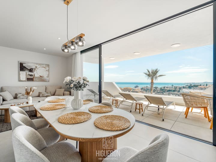 Higueronrentals Sunny Sea View Retreat - Fuengirola