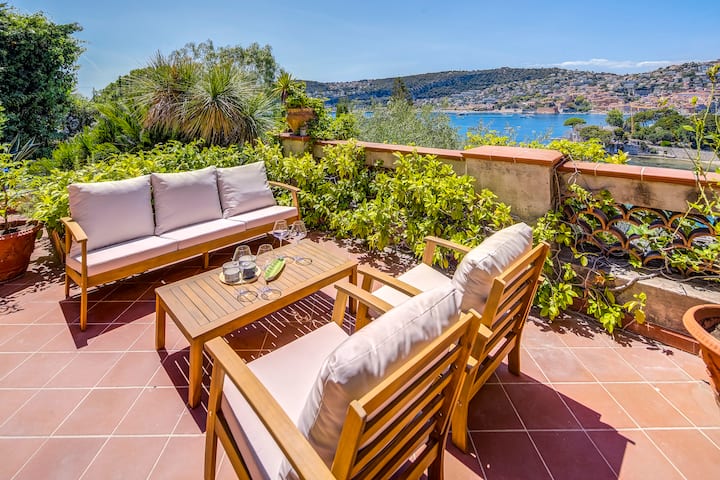 Cap Ferrat 4 Chambres Avec Piscine Et Vue Mer - Nice