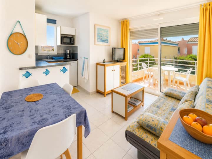 Appartement De Type 2 Avec Terrasse Et Parking - Frontignan