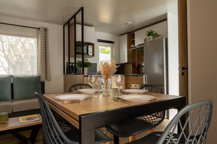 Mobil-home Tout Confort 8 Pers Camping 4 éToiles - Notre-Dame-de-Monts