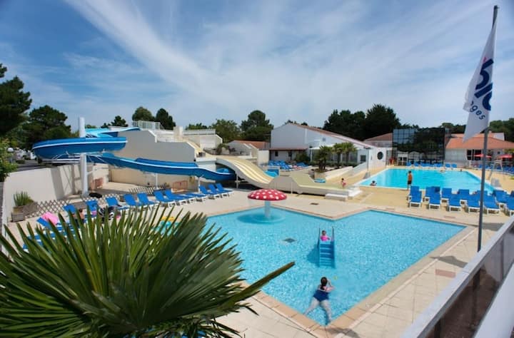 Mobil-home Tout Confort 8 Pers Camping 4 éToiles - Saint-Hilaire-de-Riez