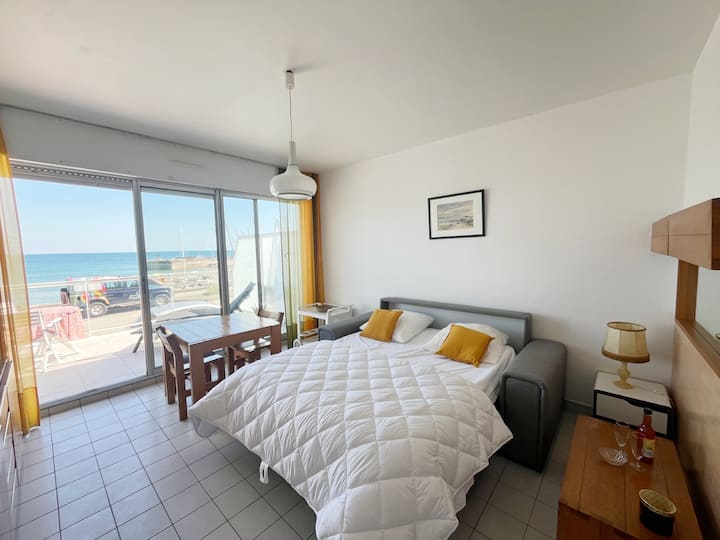 Atlantique 4 - Studio Vue Mer En Location Vacances - Carnac Plage