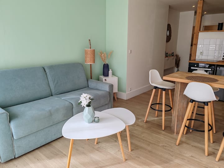 Studio Cosy à 2 Pas De La Plage De Trestraou - Trebeurden