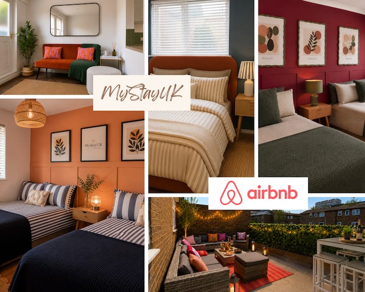 Sleeps 10 | Large Balcony | Free Parking | 3 Bdr - Manchester