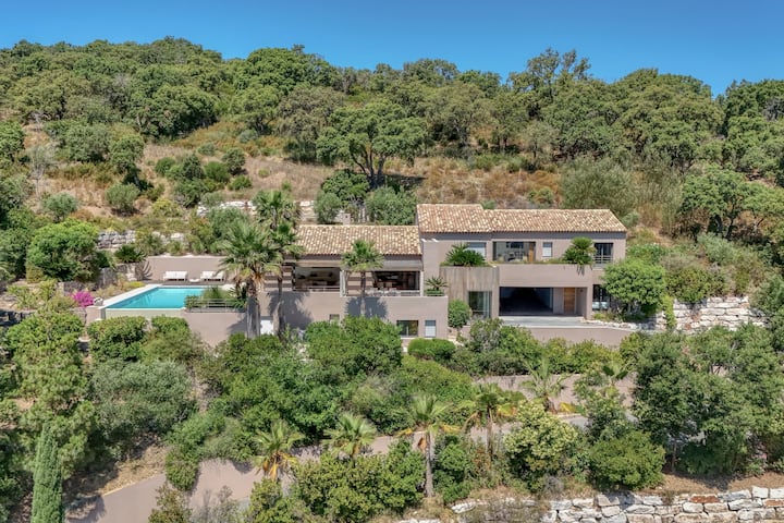 Maison D'architecte Vue Mer à Grimaud - Grimaud