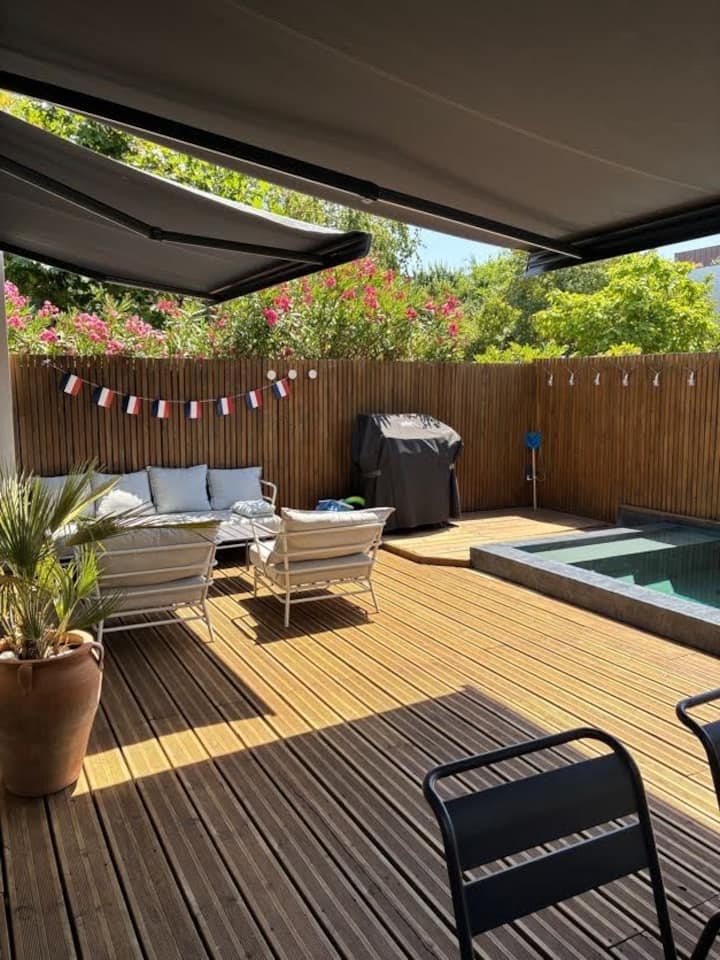 Maison Tout Confort Avec Piscine & Clim - Caudéran - Pessac