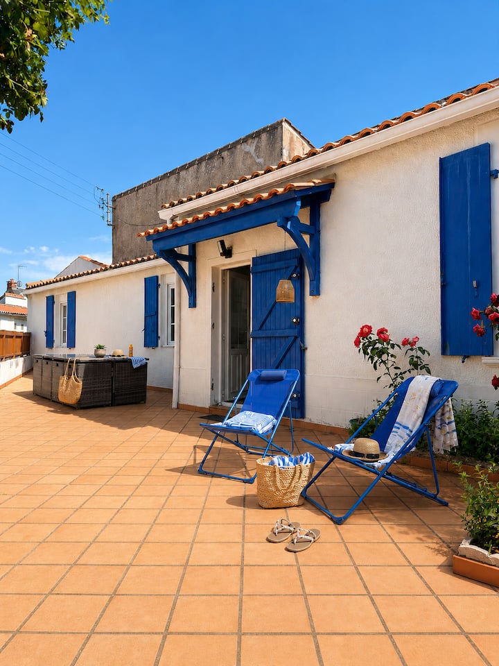 Jolie Maison Avec Terrasse 6 Personnes - Les Sables-d'Olonne