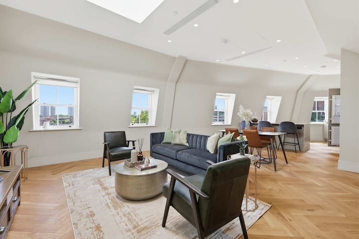 Thames View Penthouse In Chelsea W/ Ac & Wifi - Chelsea
