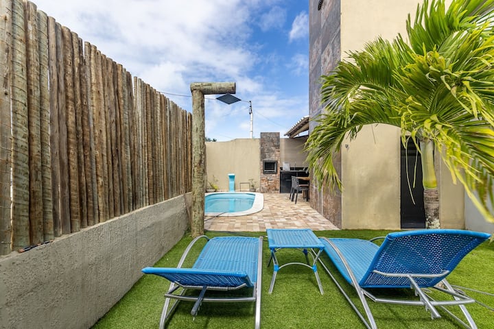 Casa Inteligente Com 4 Suítes E Piscina - 160d - Japaratinga