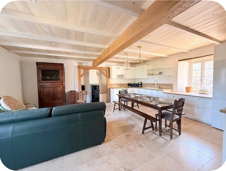 Le Vilou - Cottage Breton En Pierre Près De Dinard - Pleurtuit