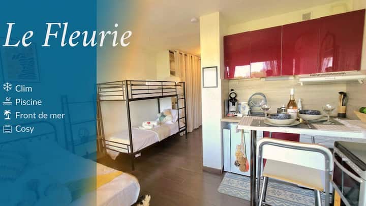 Studio Rénové Clim Piscine  Plage Et Commerces - La Grande-Motte