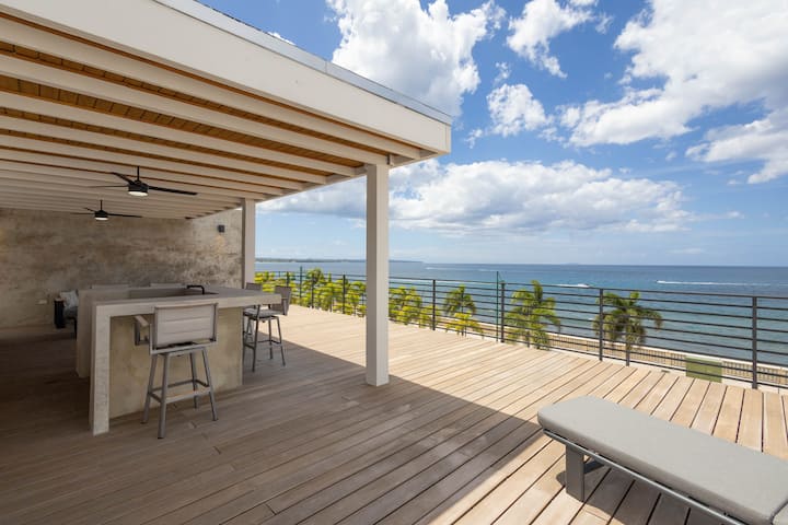 New! Casa Sole | Ocean Front Luxury In Downtown - Aguadilla